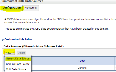 Fortune Minds - Oracle ADF: How to Configure Data Source in Weblogic ...