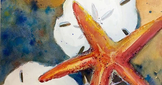 Pat Warren Fine Art: Sand Dollar,Starfish,"Sea Star and Sand Dollars ...
