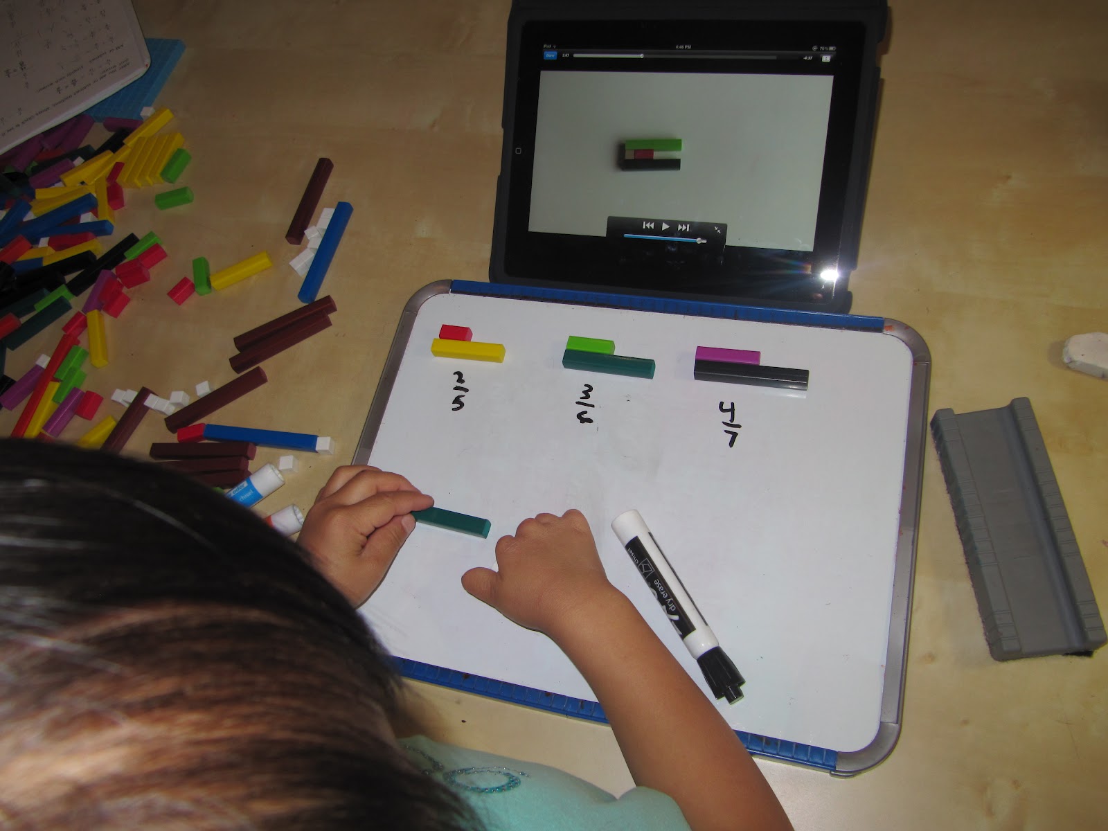 HOMESCHOOL NINJAS: ~~Teach Fractions With Cuisenaire Rods~~