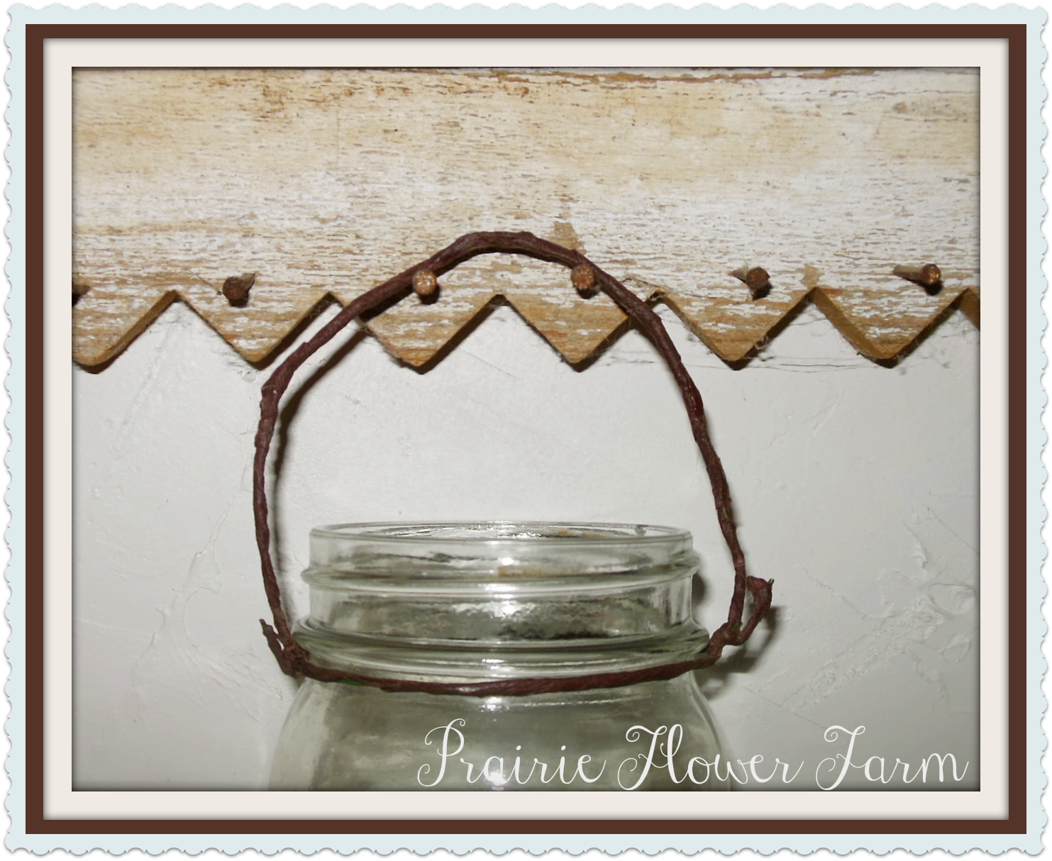 Prairie Flower Farm: Decorated Mason Jar Tutorial and A Party Goin' ON!