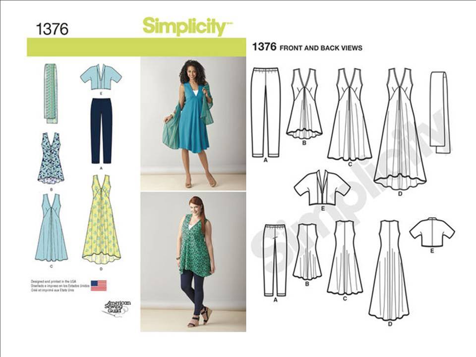 SewTawdry: Read the Instructions - Simplicity 1376