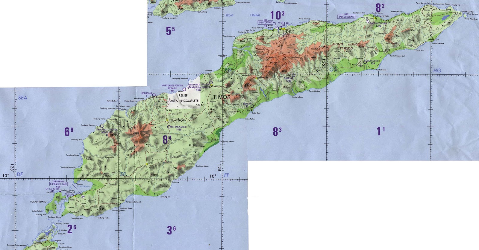 MAPS OF TIMOR-LESTE