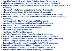 Daftar Isi Blog Berdasarkan Abjad - Alfabetis > Contoh Blog