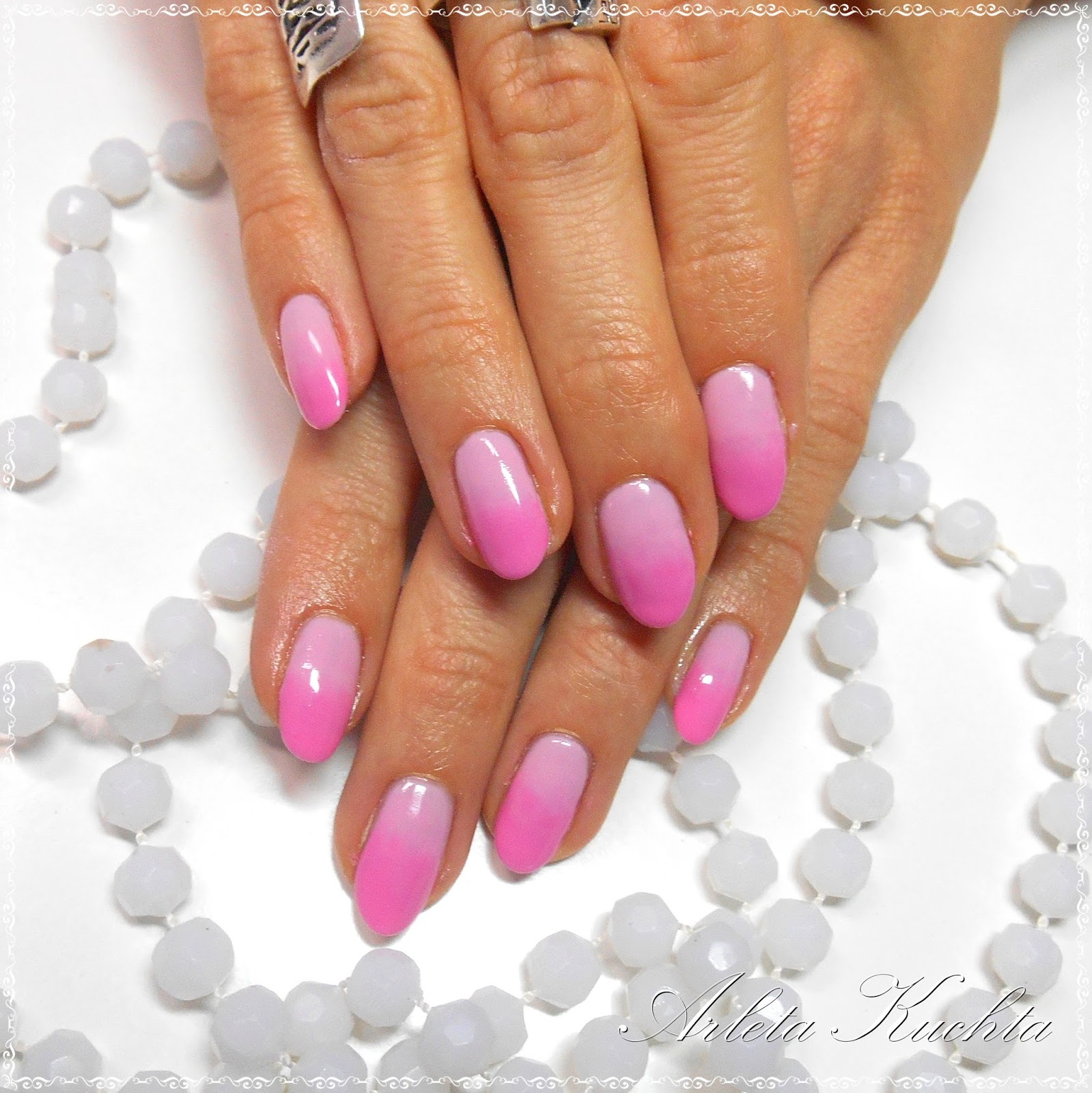 Studio stylizacji paznokci Butterfly: Ombre hybrydowe Lublin