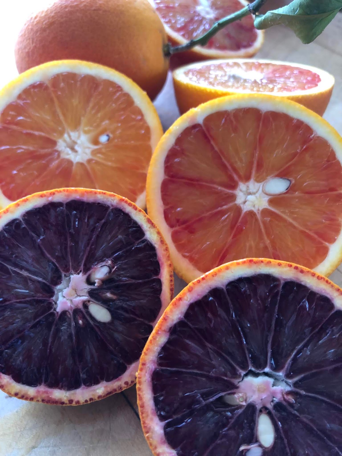 my messy room: Blood orange and Passion fruit sorbet