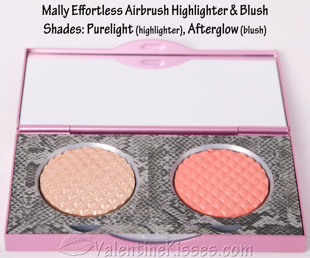 Valentine Kisses: Mally Effortless Airbrush Highlighter & Blush ...