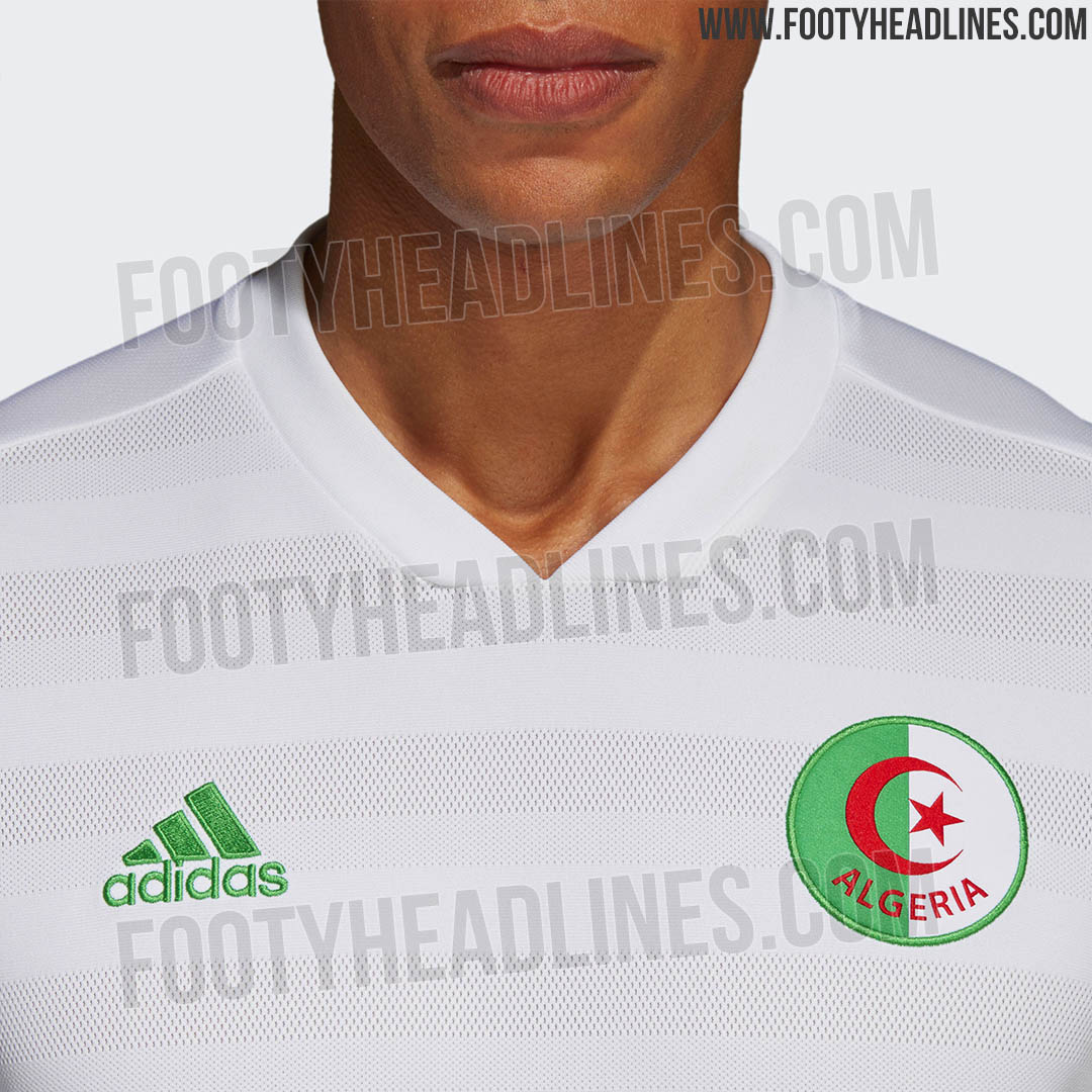 Adidas Algeria 2018 Home Kit Released + Away Kit Leaked - Footy Headlines
