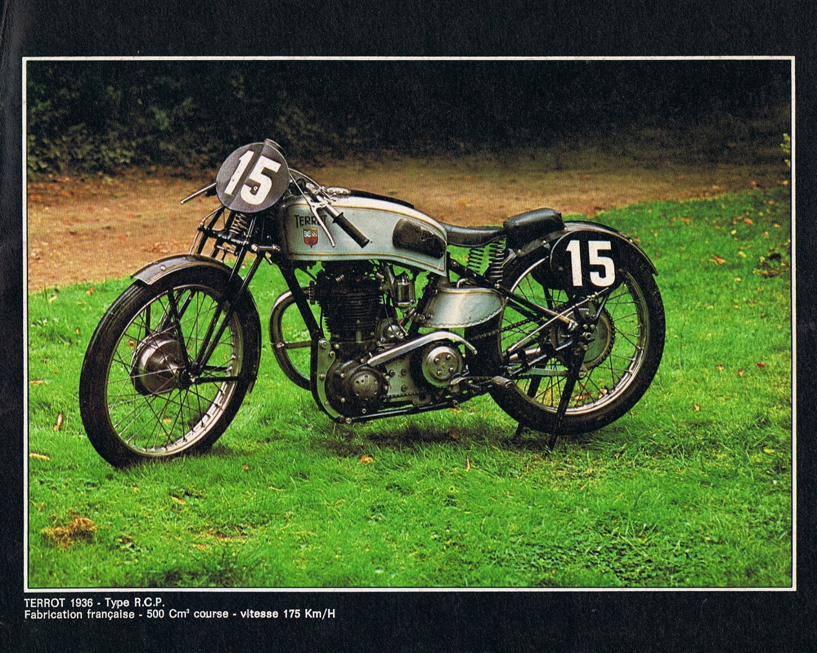 motocycles oldies passion: TERROT DE 1936 - 500 cm3