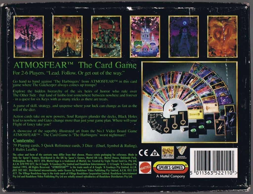 [Vetust Games] Atmosfear - Giochi sul Nostro Tavolo