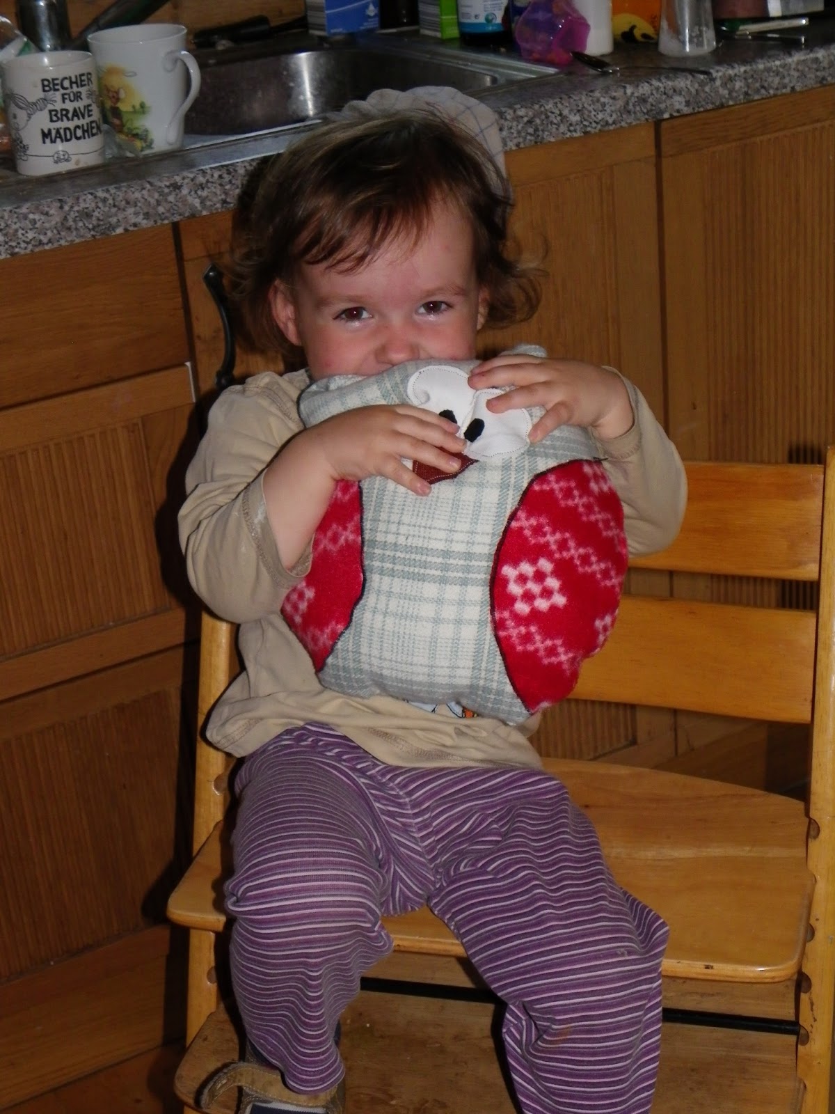 Monsterlabel: die Eule Emma