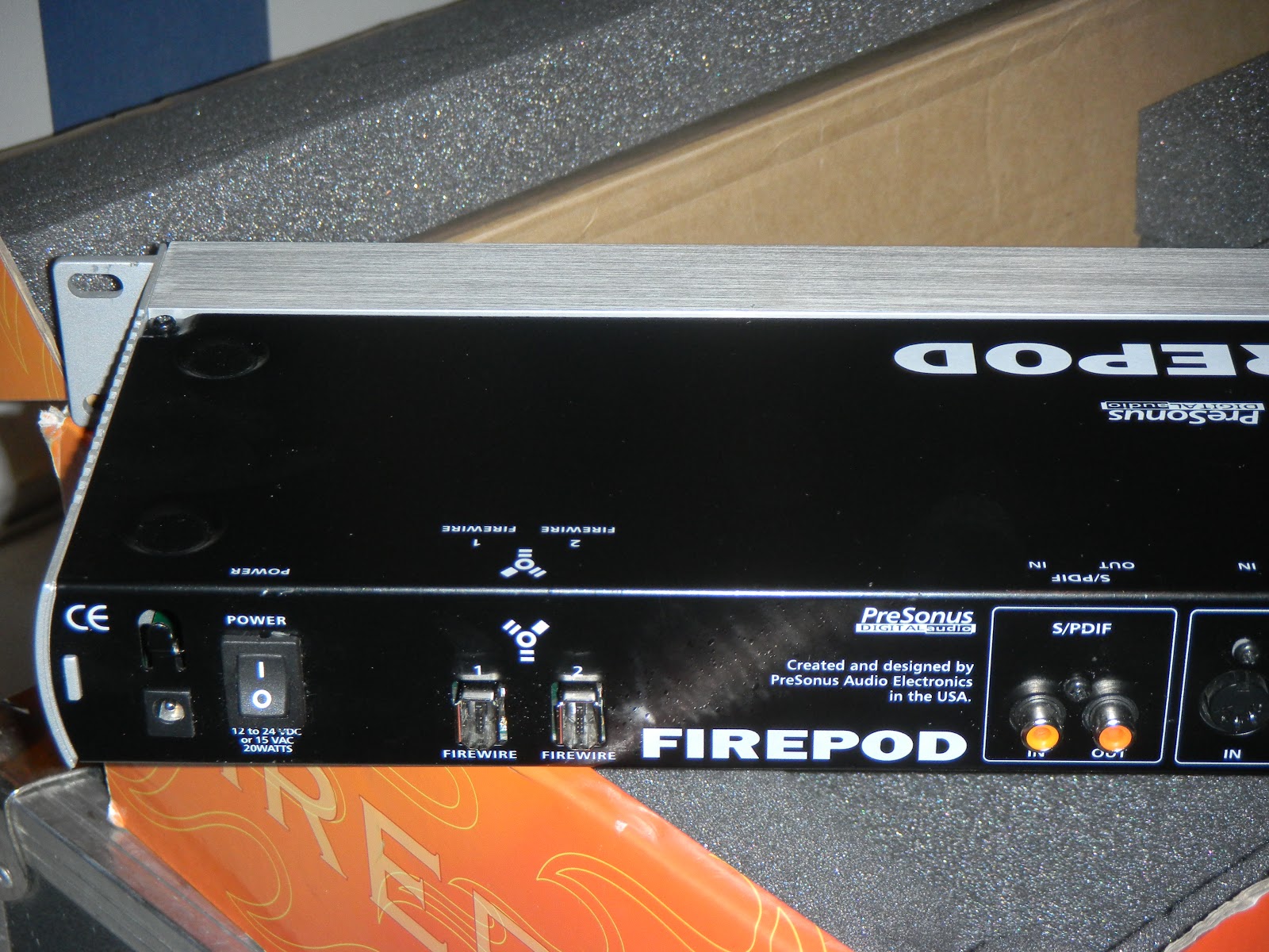 Infrequent Sound [sex.tex] technology: Presonus FirePod FireWire FP10 ...