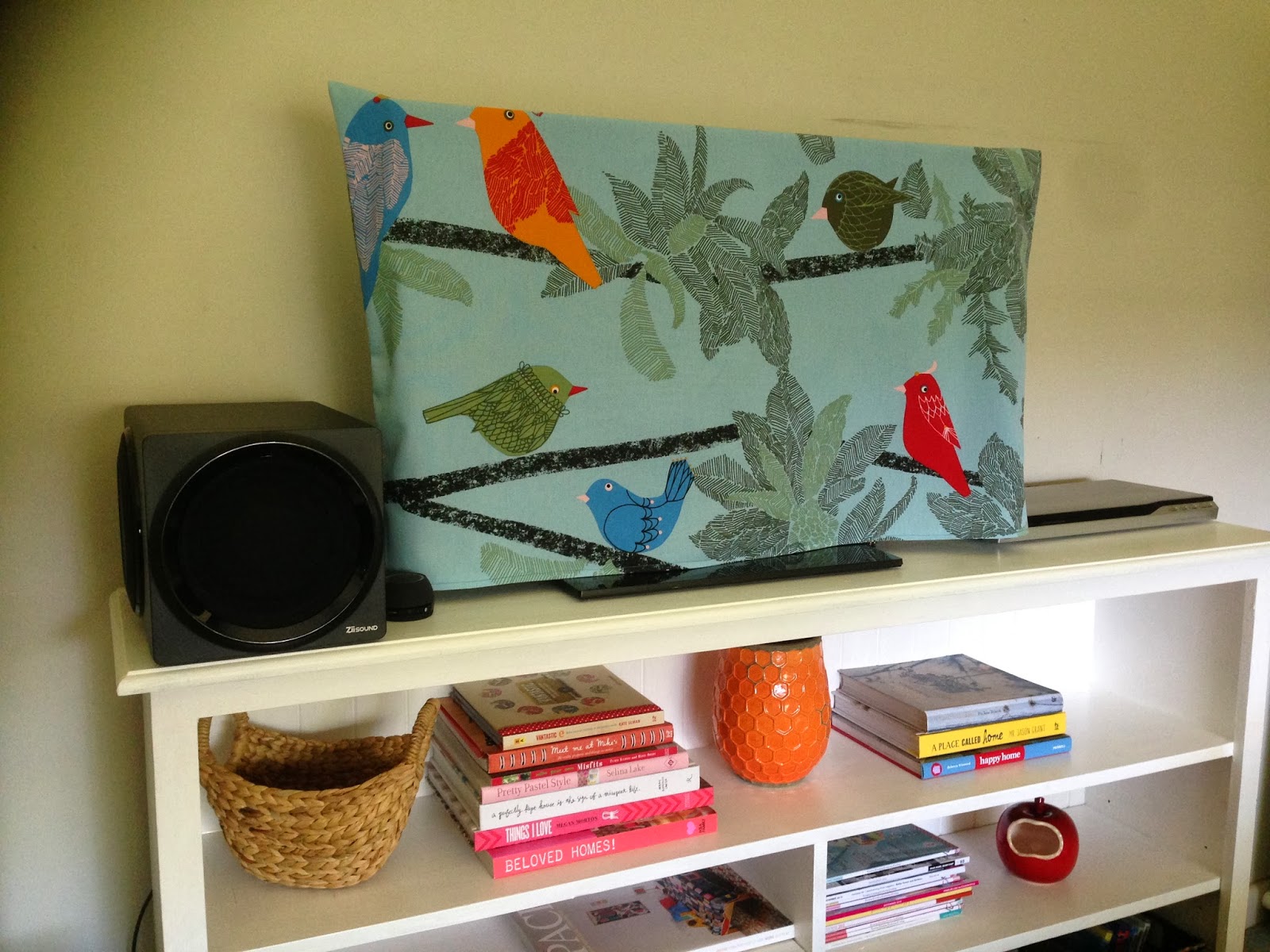 Gozi and Pop: make your own flatscreen TV cover!!!