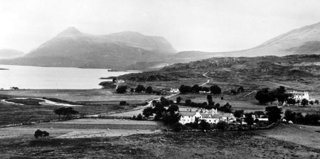 Tour Scotland: Old Photographs Inchnadamph Scotland