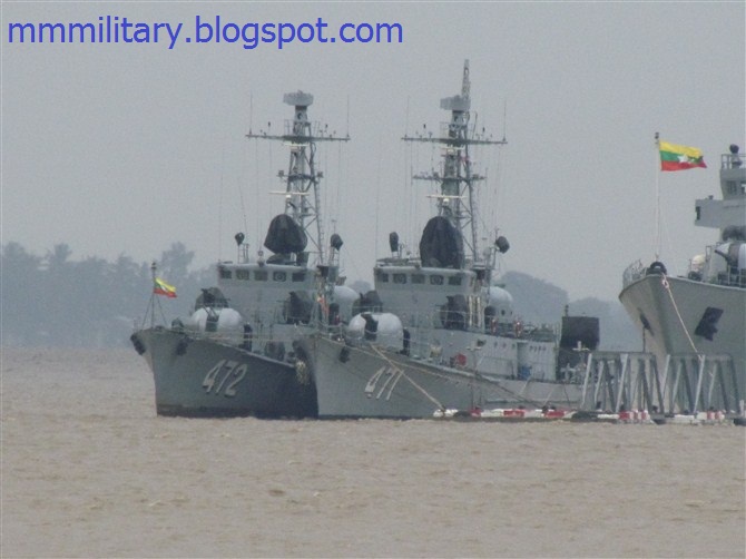 Myanmar Defence Weapons: ျမန္မာ့တပ္မေတာ္ (ေရ) ၏ စစ္ေရယာဥ္ႀကီးမ်ား