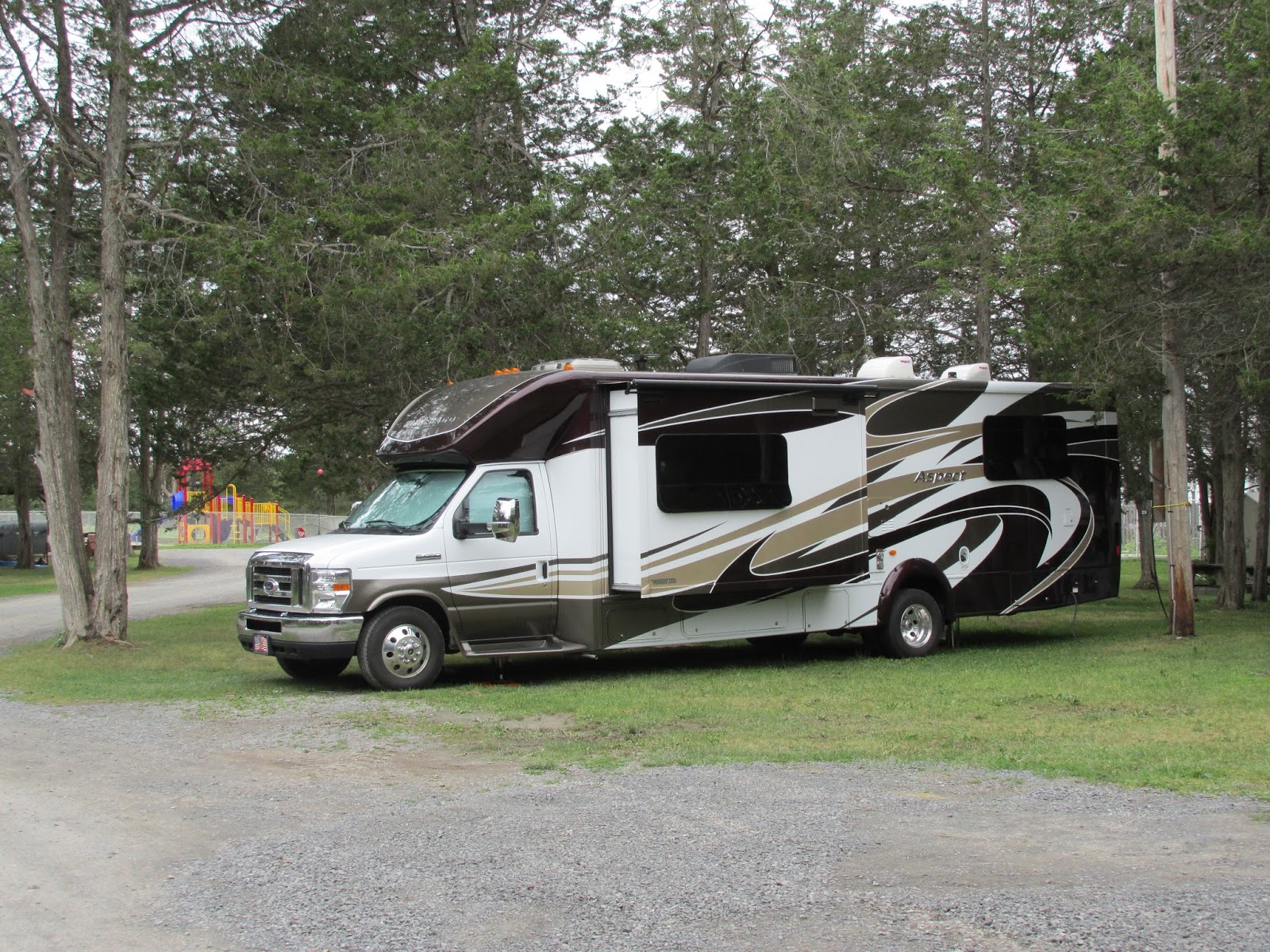 Two Lane Adventures: Three Mile Bay from Pickerel Park Carefree RV ...