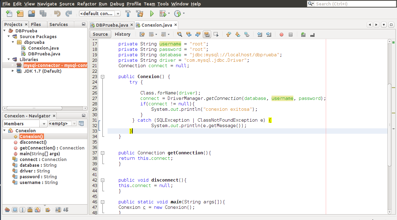Conectar La Primera Base De Datos Mysql Con Java Netbeans - Citas Para ...