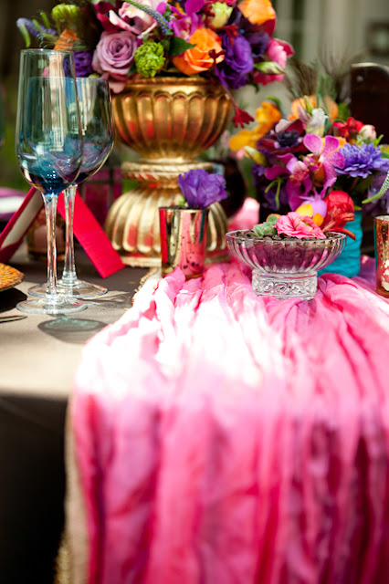 Events By Heather Ham: Real Inspiration: Multicultural Glam - Main Table