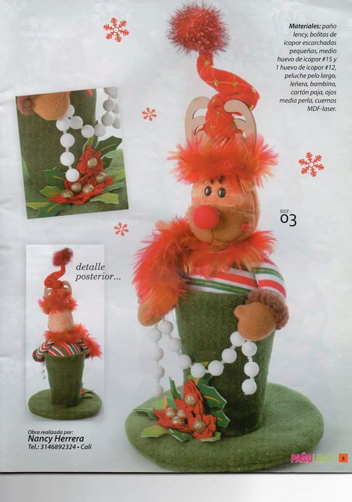 REVISTA PAÑO LENCY FIELTRO NAVIDAD 241