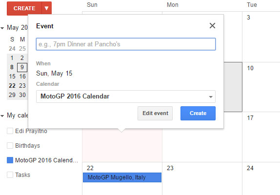 Create Your Google Calendar and Showing at Your Smartphone ~ Menyit's Blog