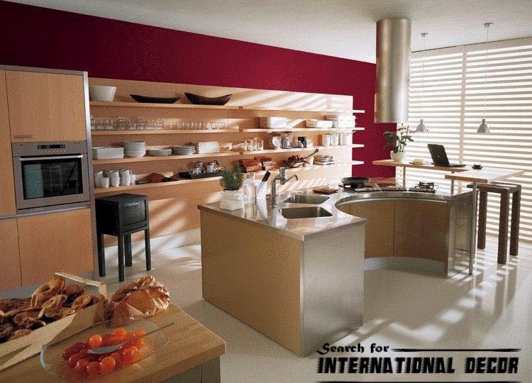 Exclusive designs of Italian kitchen and cuisine
