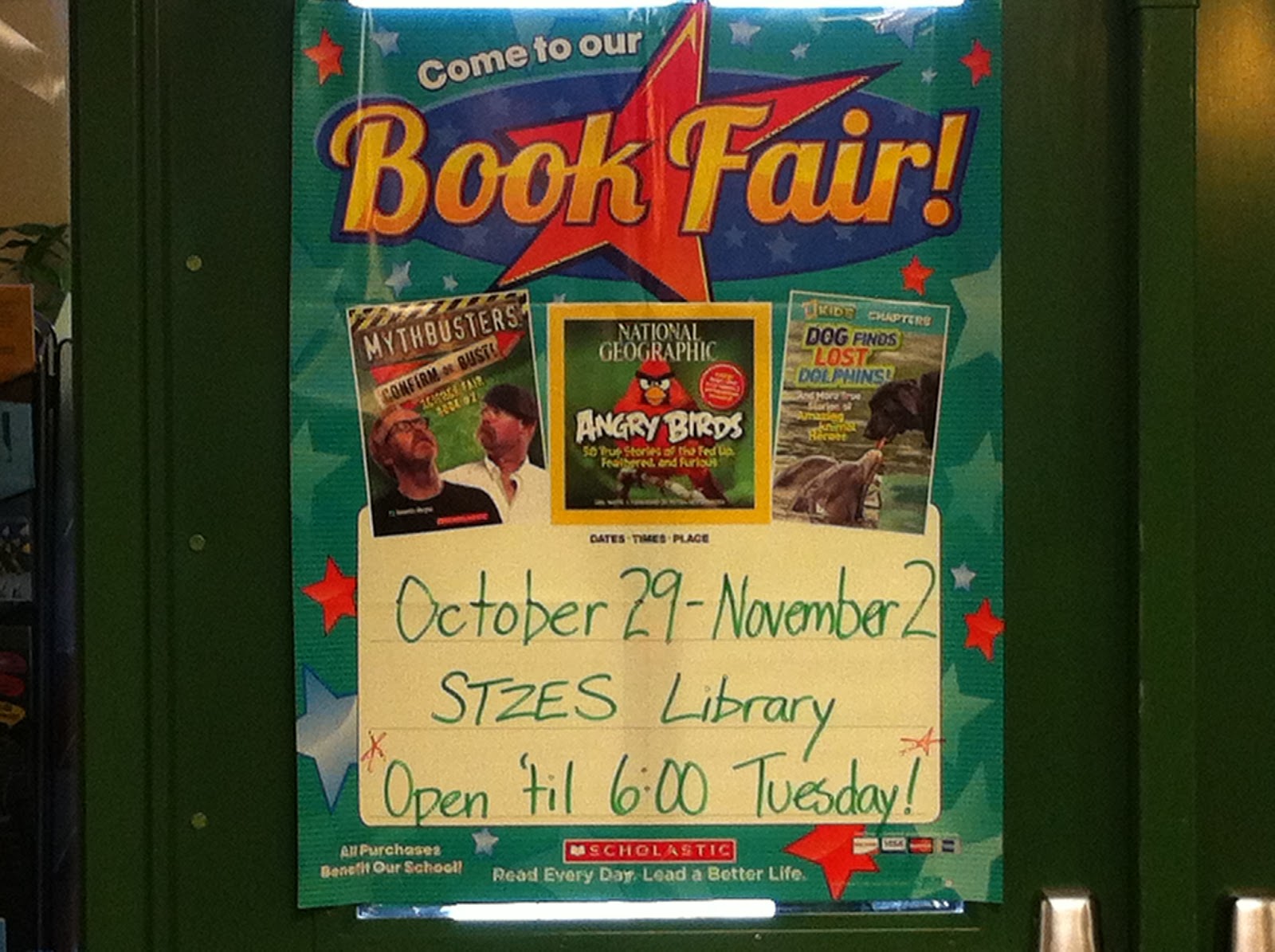 SWERSTY'S SWAP SHOP: Book Fair Fun