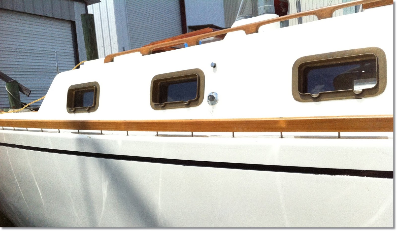 Venture Minimalists: Installing Toe Rails - The Year Long Saga