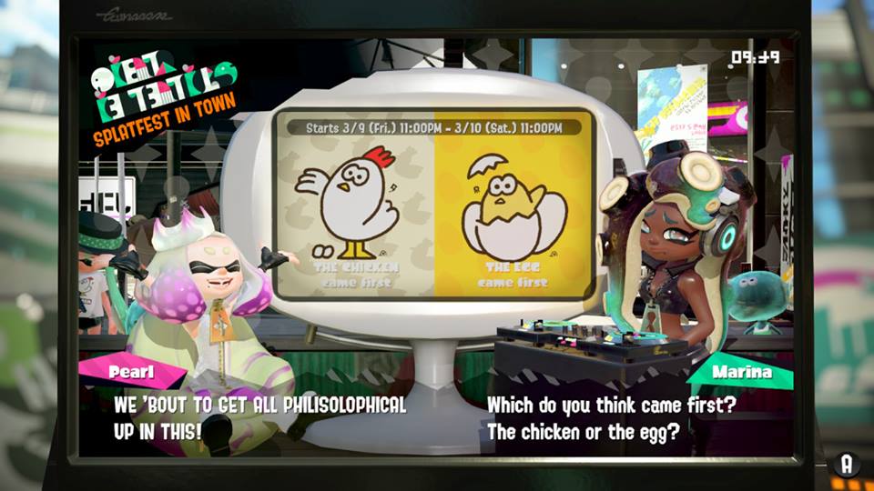 KoopaTV: Splatoon 2 Splatfest: Which Came First? CHICKEN or EGG?