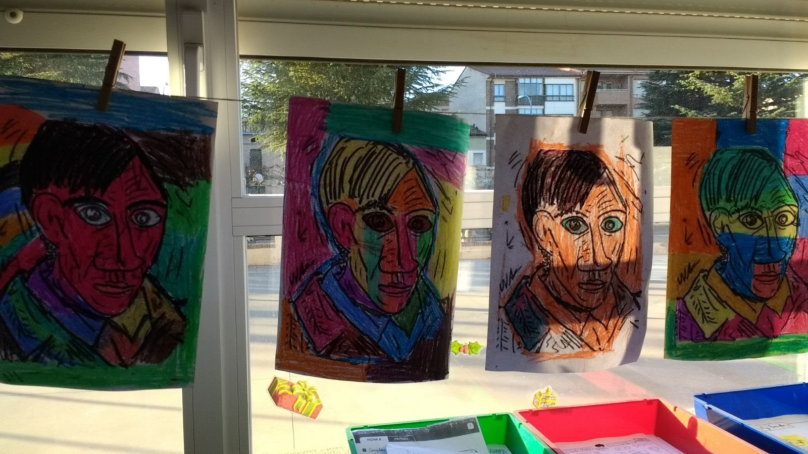 ARTS: PICASSO AT SCHOOL. SELF-PORTRAIT.