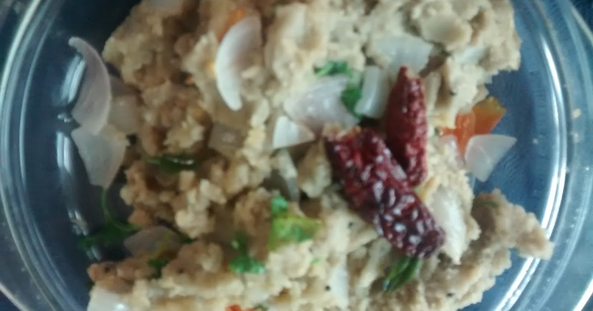 NALAPAK: Bajra upma
