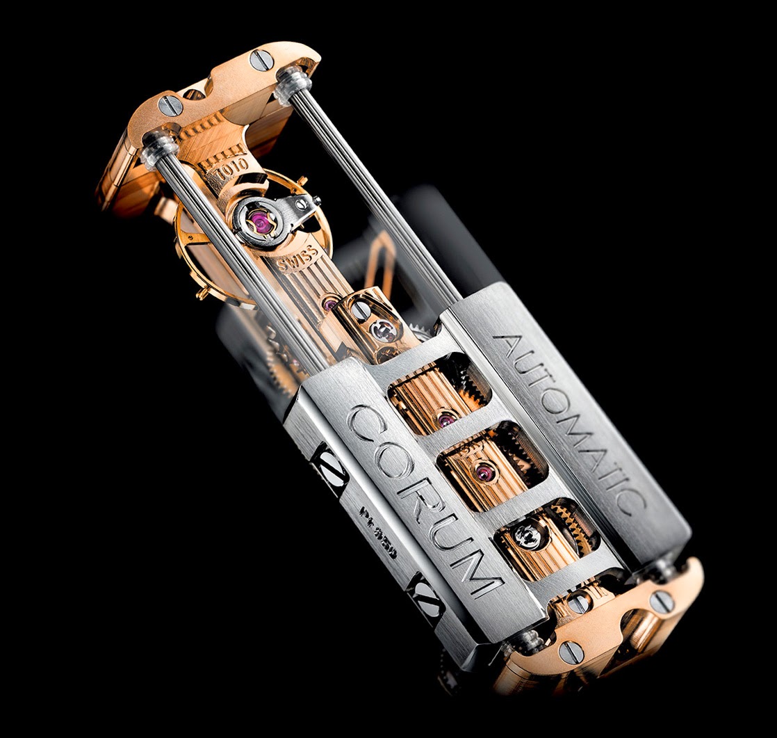 Corum - Golden Bridge Automatic Titanium | Time and Watches | The watch ...