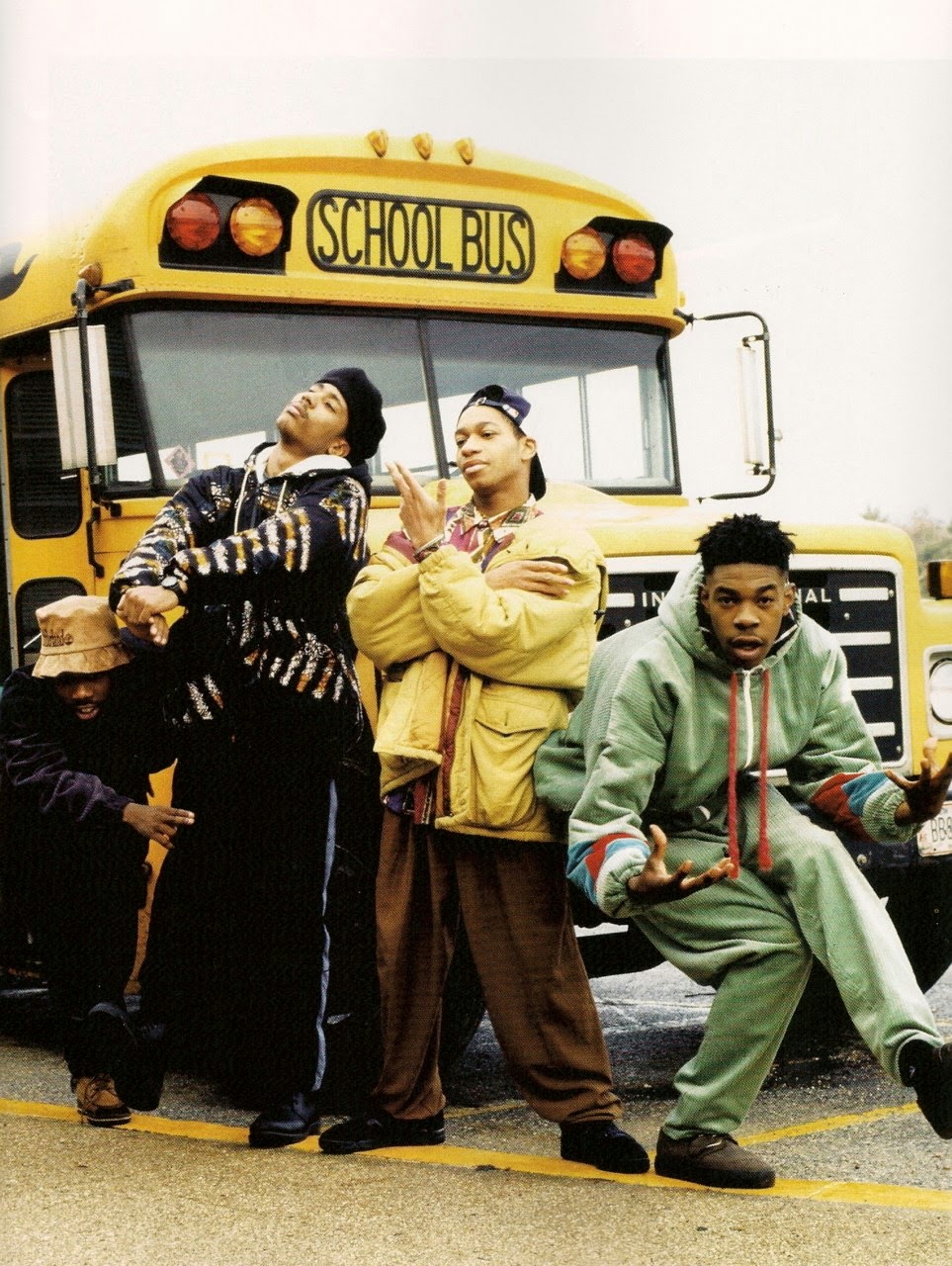 90s Hiphop Instrumental: Leaders Of The New School Instrumentals