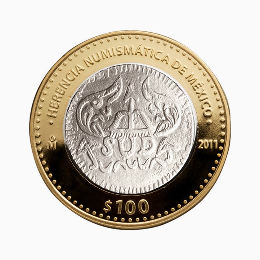Monedas de México / Monedas Históricas: HERENCIA NUMISMÁTICA DE MÉXICO