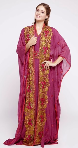 Arab Maxi / Tunics Dress | Colorful Party Wear Arabic Clothing for ...