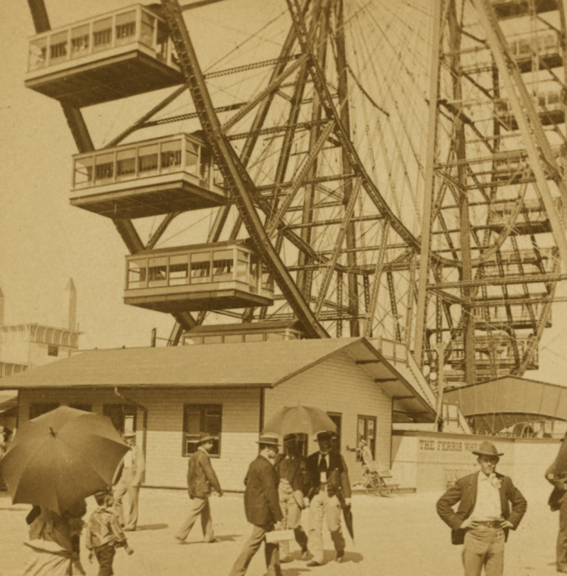 The World's First Ferris Wheel ~ vintage everyday