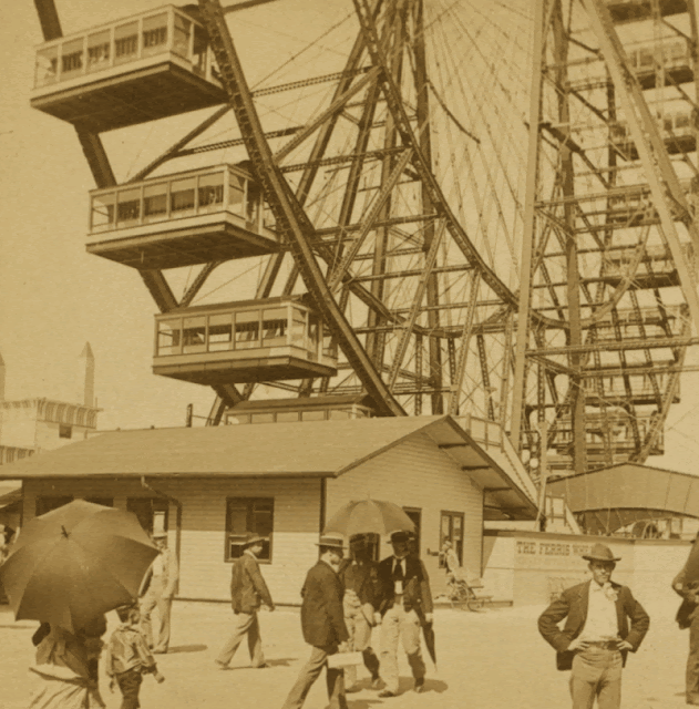 The World's First Ferris Wheel ~ Vintage Everyday