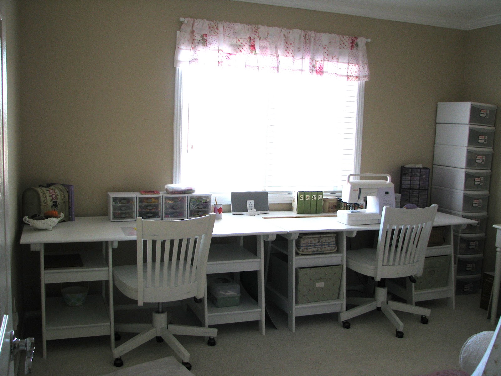 Fan Feature: Clean and Chic Sewing Room