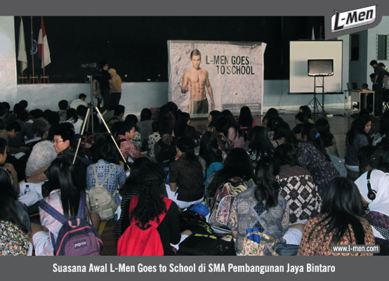L MEN Goes To School @ Jakarta with Rikas Harsa (L Men Of The Year 2010 ...