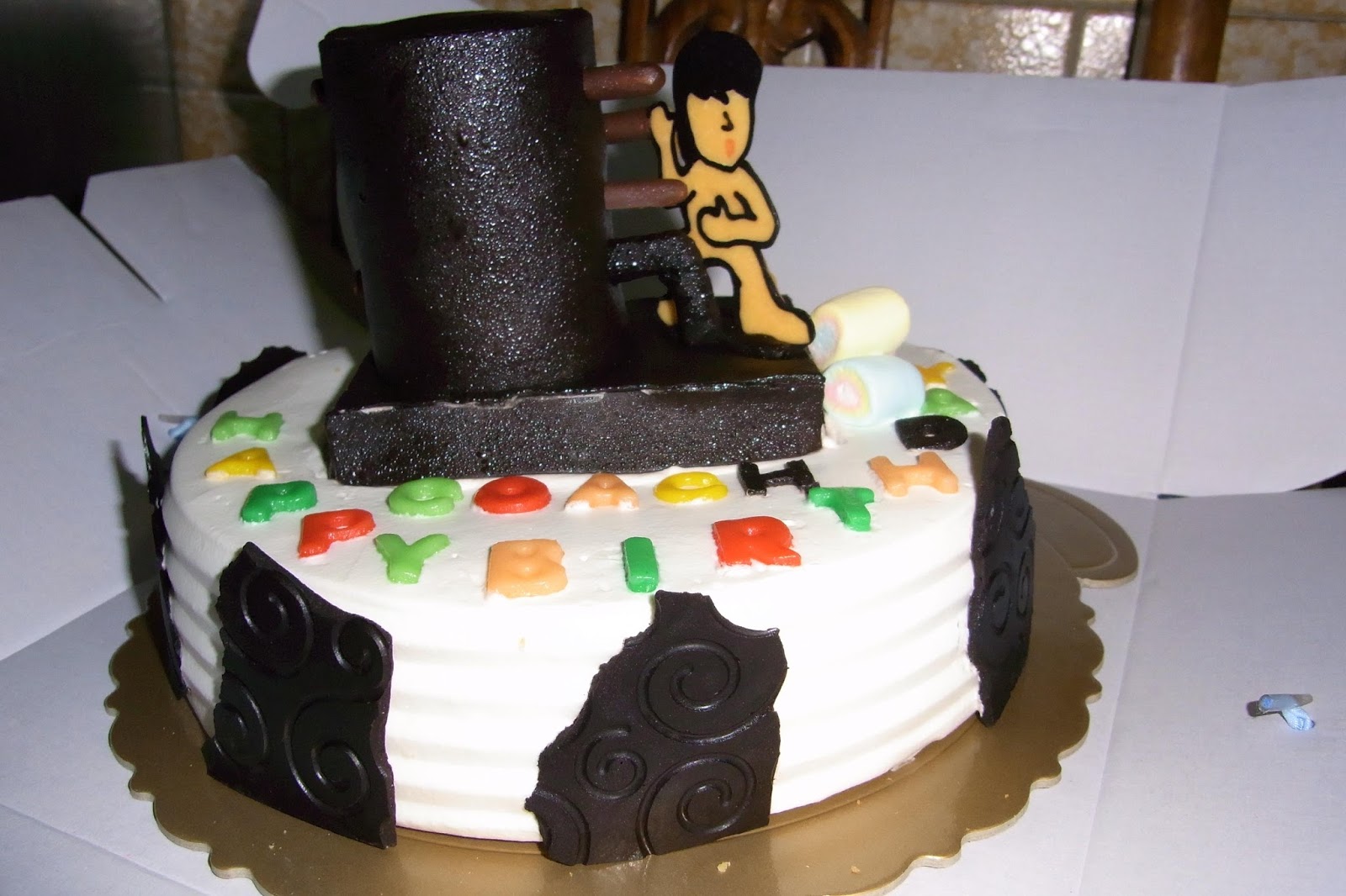 「木人樁」蛋糕 "Wooden Dummy" Cake