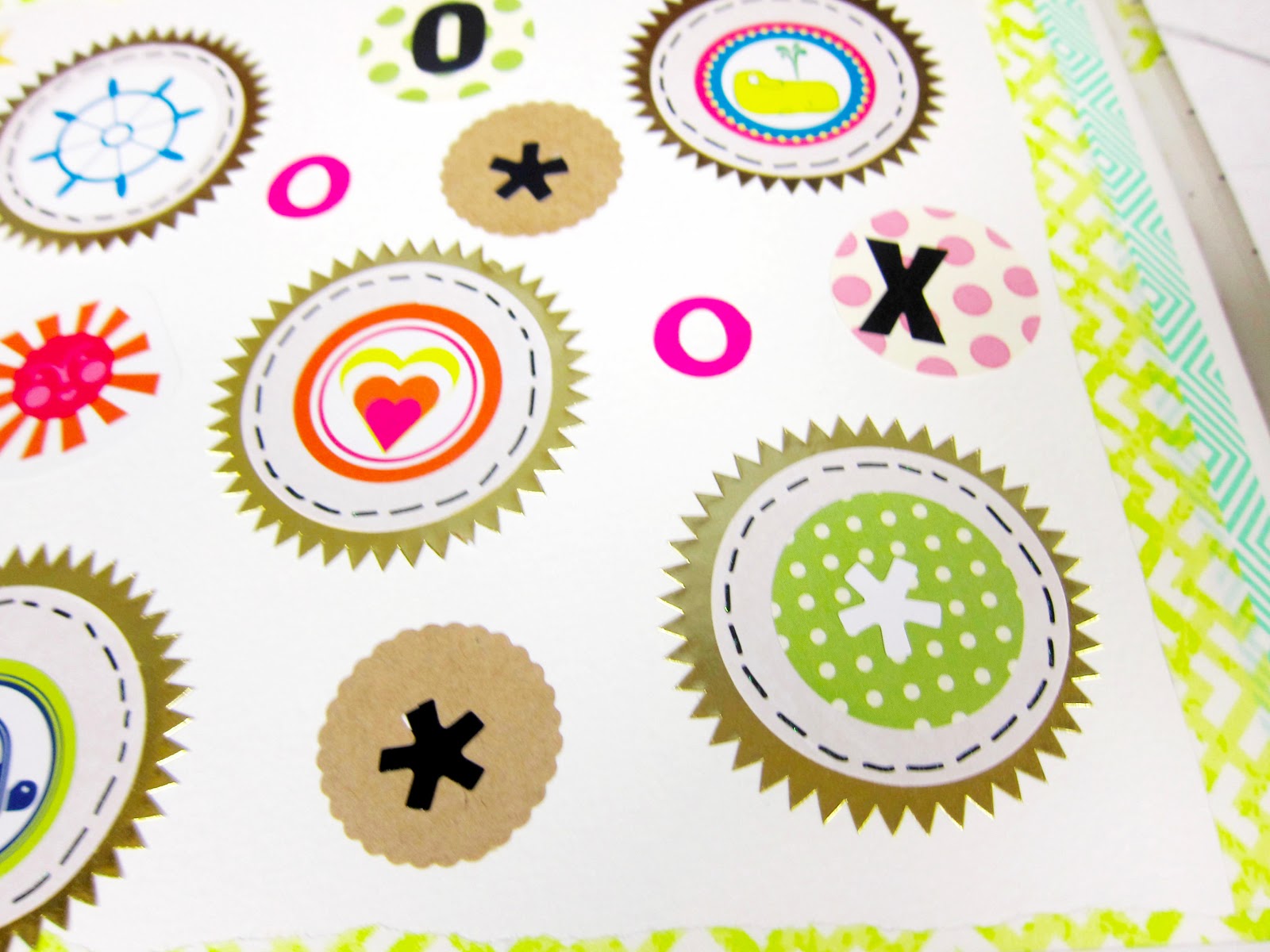 Sticker Tutorial: Layering Circles - Marcia Beckett