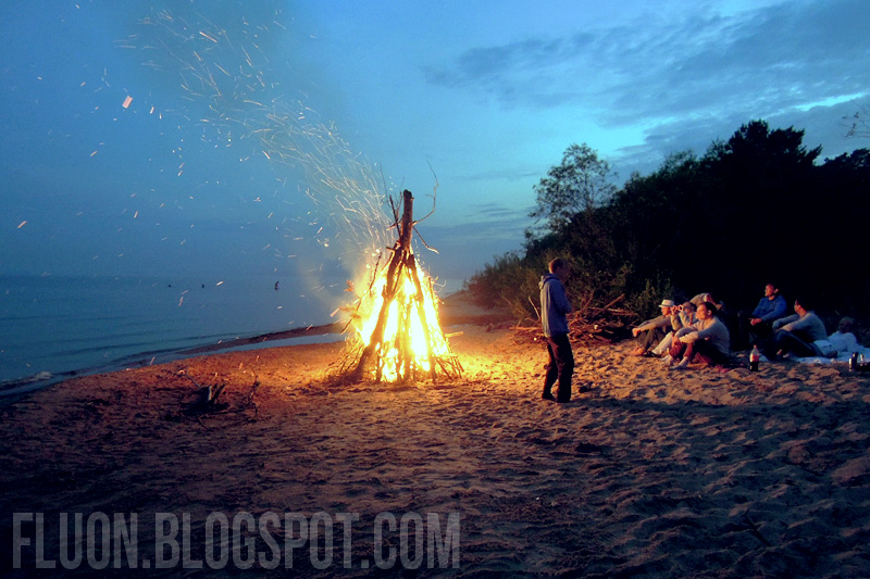 Fluon - night and life: Photos of Estonian summer