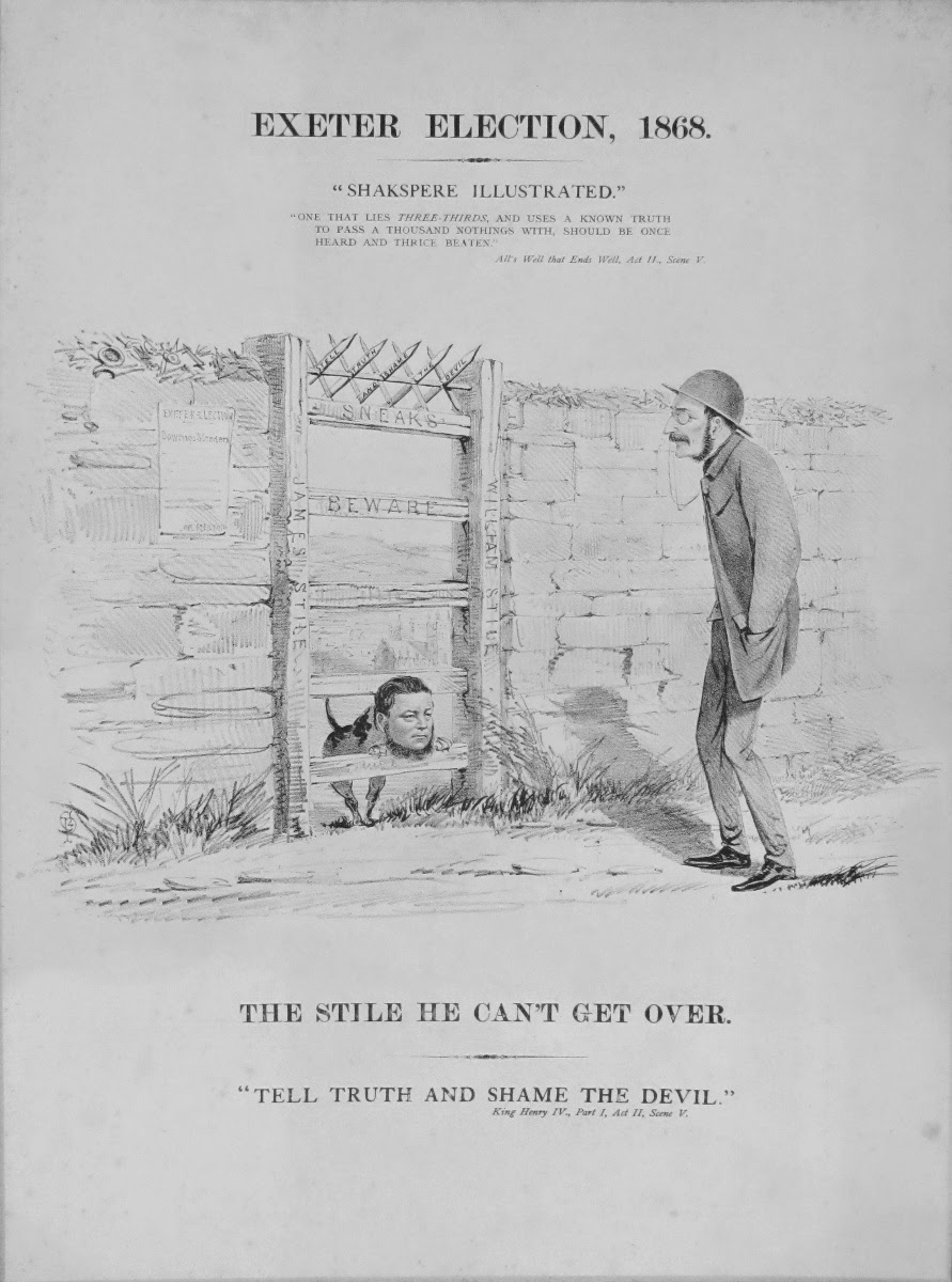 Exeter Working Papers in Book History: Election ephemera: cartoons