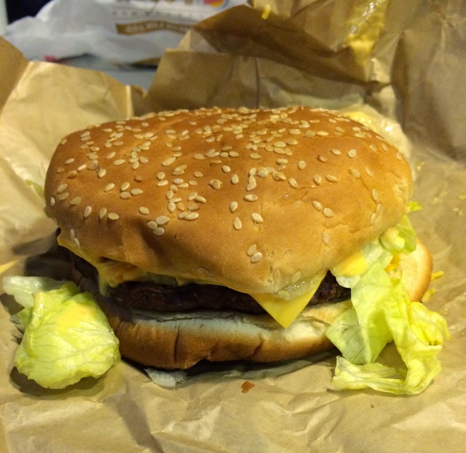 Four Cheese Whopper From Burger King / バーガーキングのフォーチーズ ワッパー ~ I'm Made ...