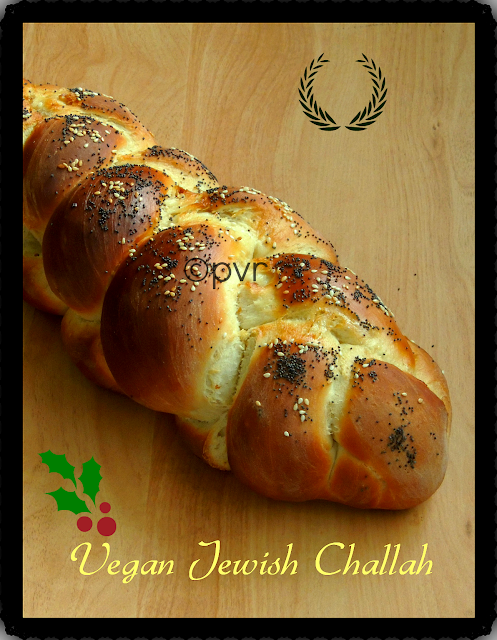 Priya's Versatile Recipes: Vegan Challah