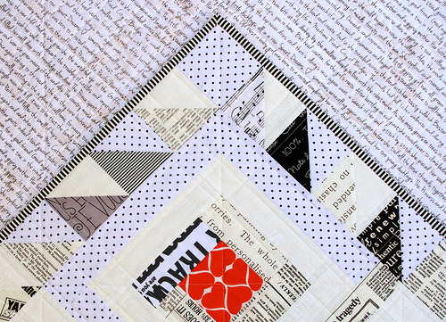 Red Pepper Quilts: Headliner Text Quilt