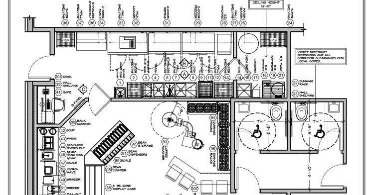 coffee shop design layout - Interior Design