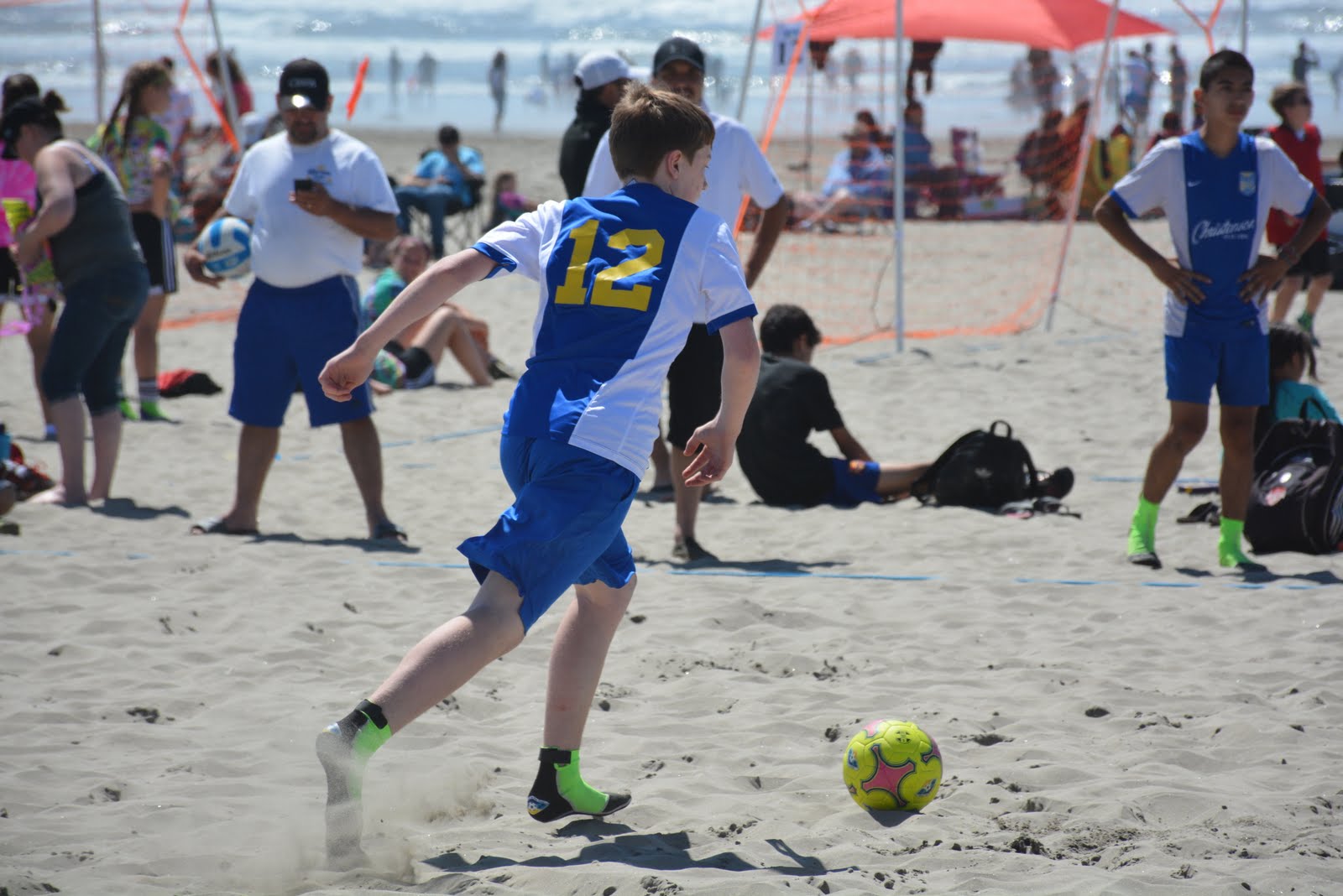 SC Cobras in Action: Seaside Soccer In The Sand - Game 2