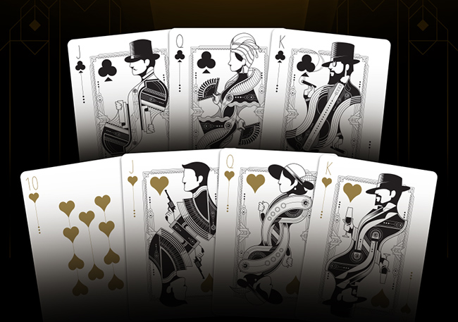 First Look: GENTLEMAN Playing Cards by Gambler's Warehouse