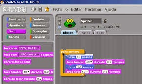 Scratch for you : Ambiente de trabalho do Scratch