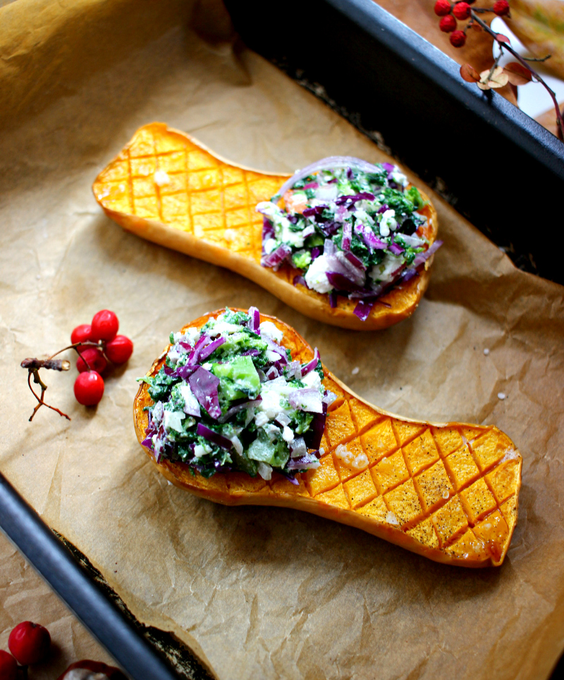 Punjena butternut tikva iz rerne - Simply Selma