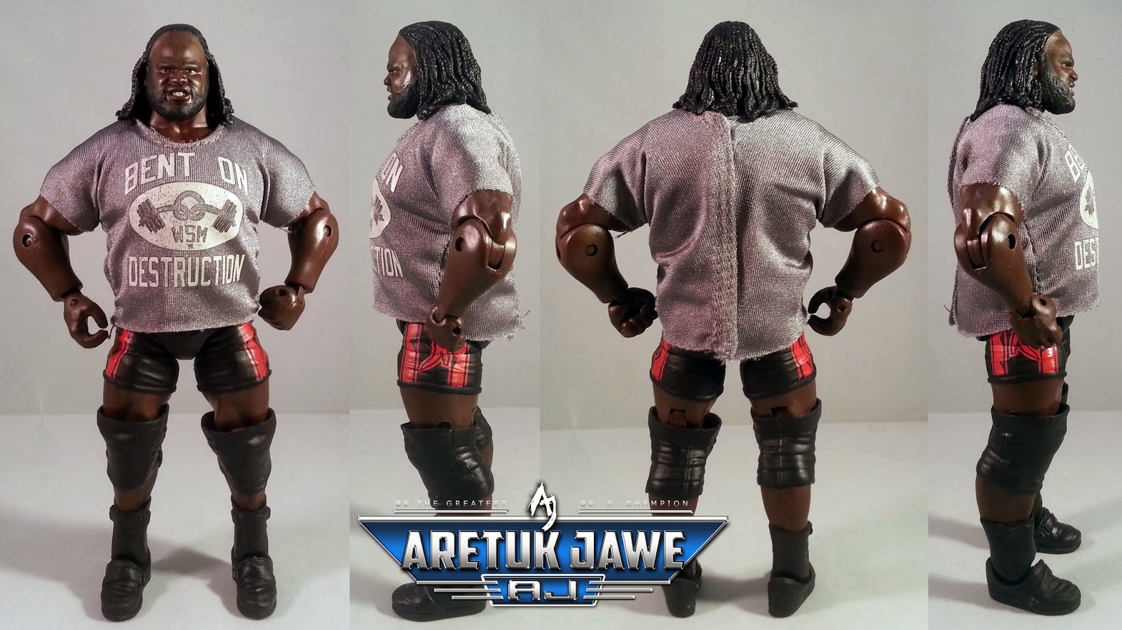 Aretuk Jawe: MARK HENRY - WWE Mattel Elite Series 26